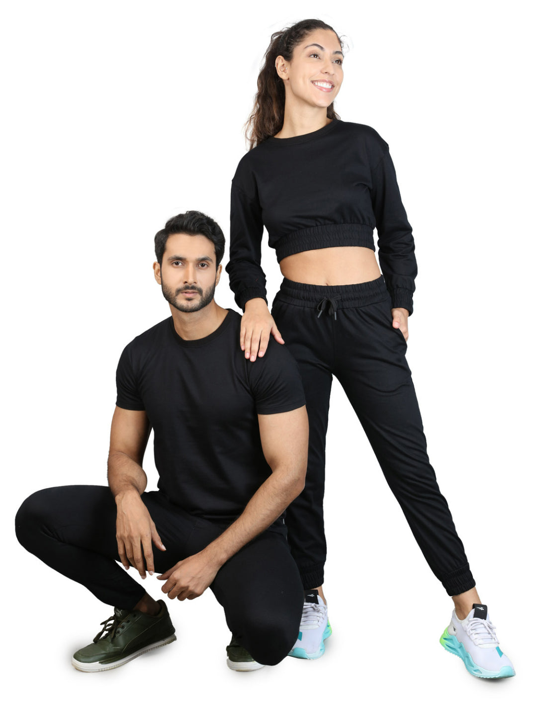 Buy T-shirt & Trouser Couple Co-Ord Set | ZU Clothing